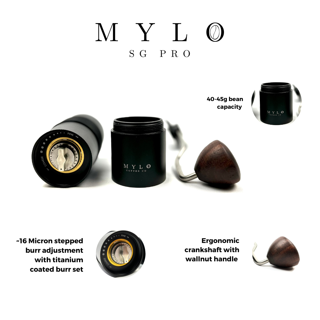 Mylo SG Pro Manual Coffee Grinder – MyloCoffeeCo